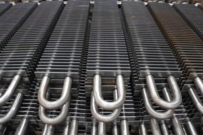 China H Finned Tube Boiler Air Preheater For Compact Heat Recovery Extended Surface for sale