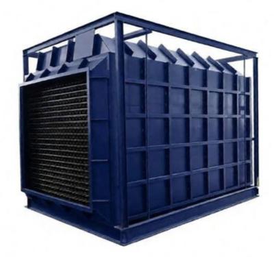 China Tubular Boiler Air Preheater Assembly For Flue Gas Heat Recovery Welded Housing for sale