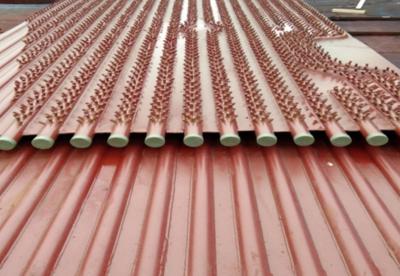 China Studded Membrane Water Wall Panel  Anti Corrosion Waterproof Panels For Biomass for sale