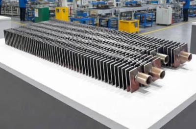 China H Type Finned Tubes Anti Abrasion  Boiler Pressure Parts For Economizer for sale