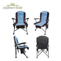China Portable Foldable Beach Chair Oxford Cloth Outdoor Camping Fishing 96cm 5kg for sale