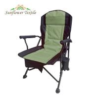China Portable Foldable Beach Chair Oxford Cloth Outdoor Camping Fishing 96cm 5kg for sale