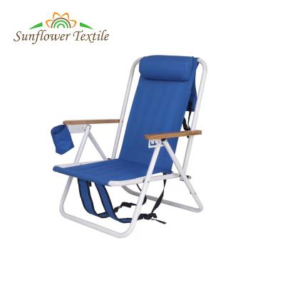 China 55x60x67cm Foldable Beach Chair 900D Oxford Cloth Custom Color for sale