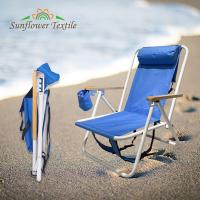 China 55x60x67cm Foldable Beach Chair 900D Oxford Cloth Custom Color for sale