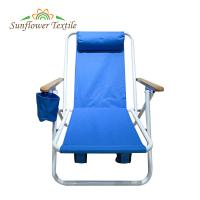 China 55x60x67cm Foldable Beach Chair 900D Oxford Cloth Custom Color for sale