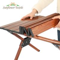 China Outdoor Folding Camping Table Grill Egg Roll 4.7Kgs Aluminum Portable for sale