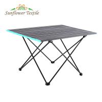 China Three Sizes Available Folding Camping Table Super Light Aluminum Alloy for sale