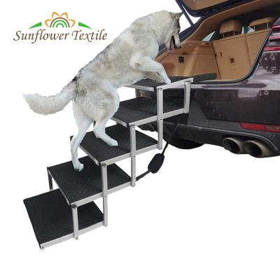 China Folding Portable Aluminium Dog Stpes for sale