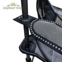 China 160x83x70cm Foldable Beach Chair 600D Oxford Polyester Outdoor Lounger Chaise for sale