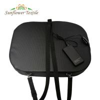 China 51x39x7 cm Oxford Square Stadium Seat Cushion Outdoor Sport Pad with 3-Heat Settings 5V 1.5A for sale