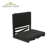 China Blue Steel Pipe Portable Folding Stadium Chair Backpack Seat Cushion 120kg Capacity for sale