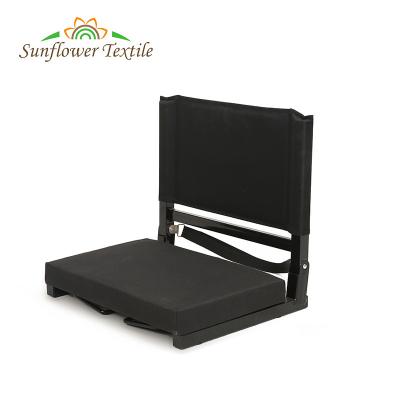 China Blue Steel Pipe Portable Folding Stadium Chair Backpack Seat Cushion 120kg Capacity for sale