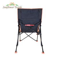 China Heated Outdoor Folding Camping Chair USB Powered Steel Frame 23x33x39 Inch Black for sale