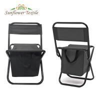 China 45x28x26cm Folding Fishing Chair 600D PVC Oxford 0.65kg Lightweight Outdoor for sale