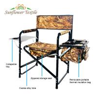 China Foldable Fishing Chair 600D PVC Oxford 150kg Capacity Aluminum Alloy Frame for sale