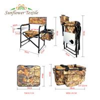 China Foldable Fishing Chair 600D PVC Oxford 150kg Capacity Aluminum Alloy Frame for sale