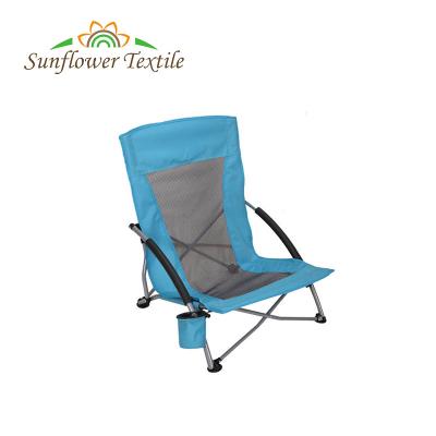 China Foldable Beach Chair 55x56x66cm Ultralight Low Seat Camping Backpacking Oxford Cloth for sale