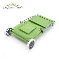 China Oxford Cloth Foldable Beach Chair 55x52x60cm Heavy Duty Aluminum 120kg Capacity for sale