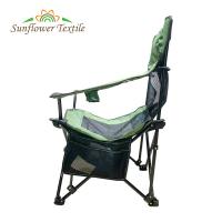 China Green Steel Pipe Oxford Fabric Foldable Fishing Chair 4.1kg 82x58x41cm for sale