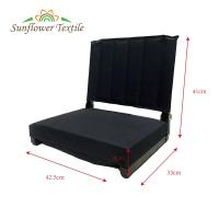 China 42.5x33x41cm Folding Stadium Chair 600D Polyester Bleacher Seat Outdoor for sale