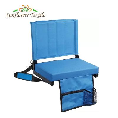 China 42.5x33x41cm Folding Stadium Chair 600D Polyester Bleacher Seat Outdoor for sale