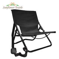 China Oxford Cloth Stripe Low Folding Beach Chair 44.5x48x55.5cm Lightweight 2.6kg for sale