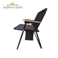 China 200kg Capacity Heated Folding Double Seat Chair 100x40.5x74cm Waterproof Oxford Cloth for sale
