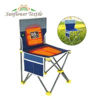 China 45cm Heated Folding Camp Chair for Hunting Fishing Camping 150kg Capacity USB Powered for sale