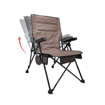 China Custom Pattern Portable Folding Camp Chair Oxford Cloth Aluminum Frame Lounge for sale