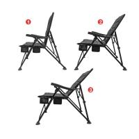 China Oxford Cloth Folding Camping Chair 52x52x98cm Compact Collapsible with Carrying Bag 150kg Capacity for sale