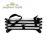 China Folding Portable Aluminum Dog Stairs 5 Steps 200 lbs Capacity Pet Ramp for Car SUV for sale