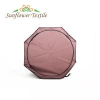 China Custom Color Outdoor Soft Foldable Pet Portable Playpen 34x43x17.5 Inch 8 Panel for sale