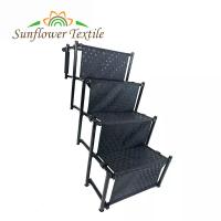 China Foldable 3 Step Pet Stairs 62x47x40cm Dog Ladder for Small Dogs Cats 150 lbs Capacity for sale