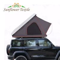 China 210x130cm Waterproof Aluminum Triangle Roof Top Tent for 2-3 Persons for sale