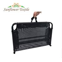 China 107x61x20 cm Foldable Elevated Dog Cot Bed Polyester with PVC Coating Non-Slip Outdoor Pet Bed for sale