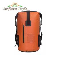 China 28x62cm 30L PVC Waterproof Dry Bag Backpack Custom Color Outdoor Sport for sale