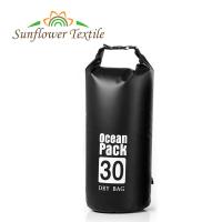 China 37x71CM 30L Waterproof Fabric Dry Bag Backpack Floating Lightweight Backpack for sale