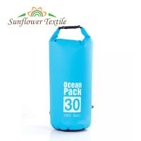 China 37x71CM 30L Waterproof Fabric Dry Bag Backpack Floating Lightweight Backpack for sale