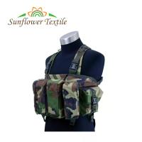China Nylon Camping Tactical Chest Rig Magazine Pouches Vest Adjustable Size for sale