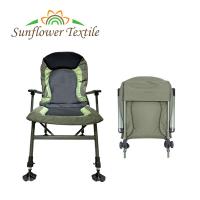 China 600D Oxford Fabric Folding Camping Fishing Chair with Storage Bag 6Kgs Capacity for sale