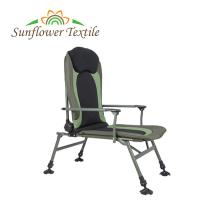 China Portable Foldable Fishing Chair 6Kgs Capacity Adjustable Backrest Outdoor Sports Seat for sale