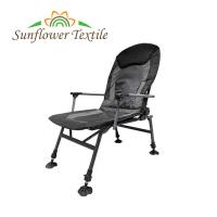 China Portable Foldable Fishing Chair 6Kgs Capacity Adjustable Backrest Outdoor Sports Seat for sale