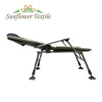 China Portable Foldable Fishing Chair 6Kgs Capacity Adjustable Backrest Outdoor Sports Seat for sale