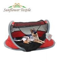 China Foldable Pet Tent 46x24x10 Inch Elevated Dog Bed Camping Portable Oxford 600D for sale