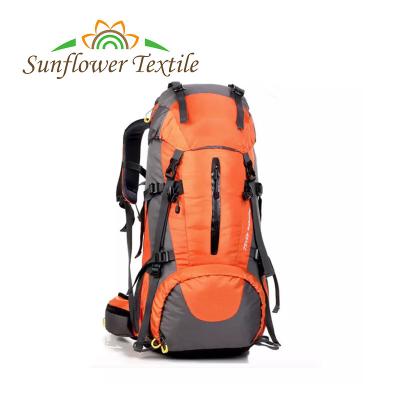 China 36-55L Nylon Army Green Dry Bag Backpack Mountaineering Hiking Camping Backpack for sale