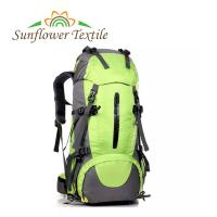 China 36-55L Nylon Army Green Dry Bag Backpack Mountaineering Hiking Camping Backpack for sale