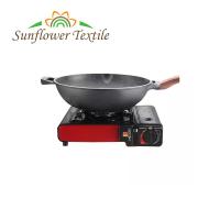 China Portable Outdoor Camping Gas Stove Burner 34x25x8cm Iron Construction Easy Carry for sale