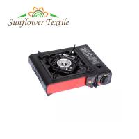 China Portable Outdoor Camping Gas Stove Burner 34x25x8cm Iron Construction Easy Carry for sale