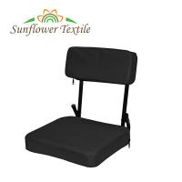 China 34.5x33.5x37cm Folding Stadium Chair 600D Oxford with Padded Backrest 200lb Capacity for sale