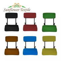 China 34.5x33.5x37cm Folding Stadium Chair 600D Oxford with Padded Backrest 200lb Capacity for sale